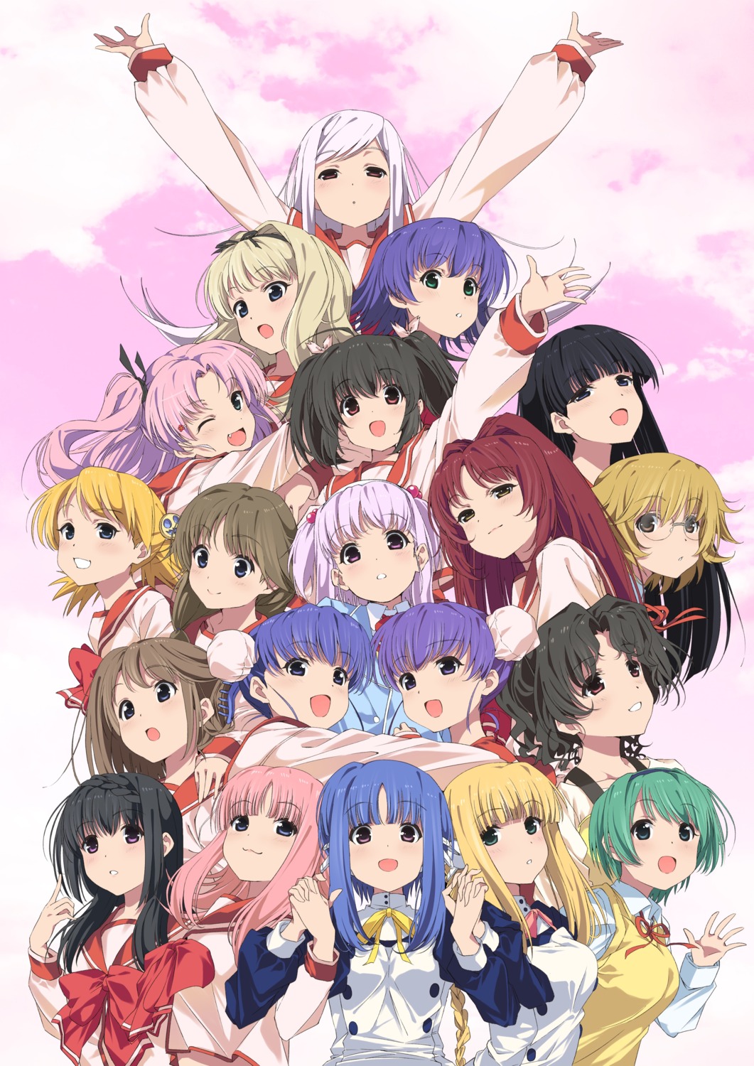 to heart (series) to heart 2 to heart 2 another days hanesaki mio himeyuri ruri himeyuri sango ...